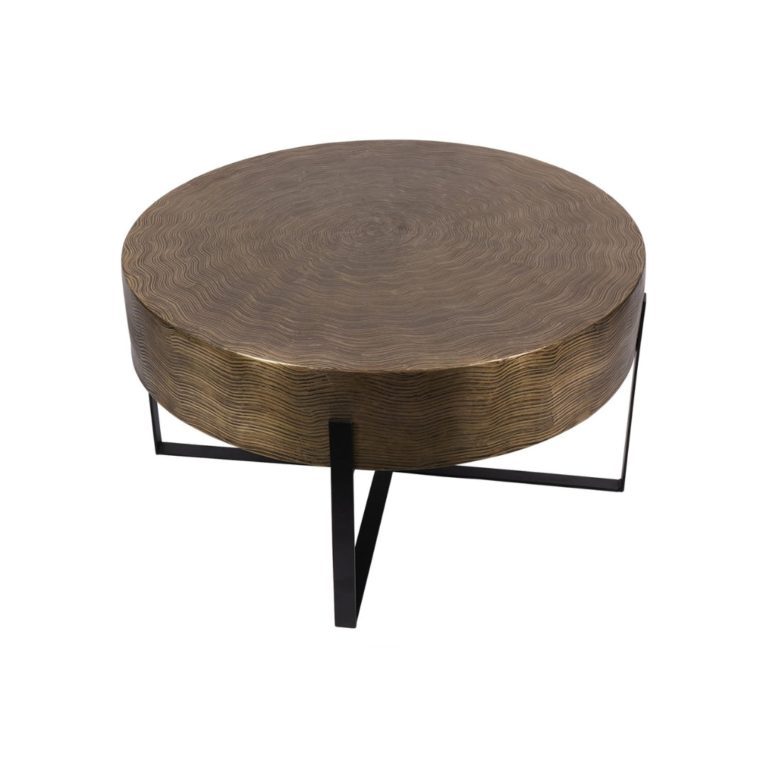 The Fulham Brass Finish Coffee Table – Fluid Home Interiors