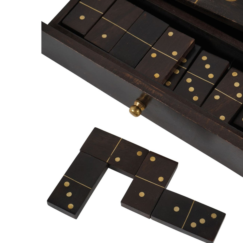 Luxe Wooden Domino Set – Fluid Home Interiors
