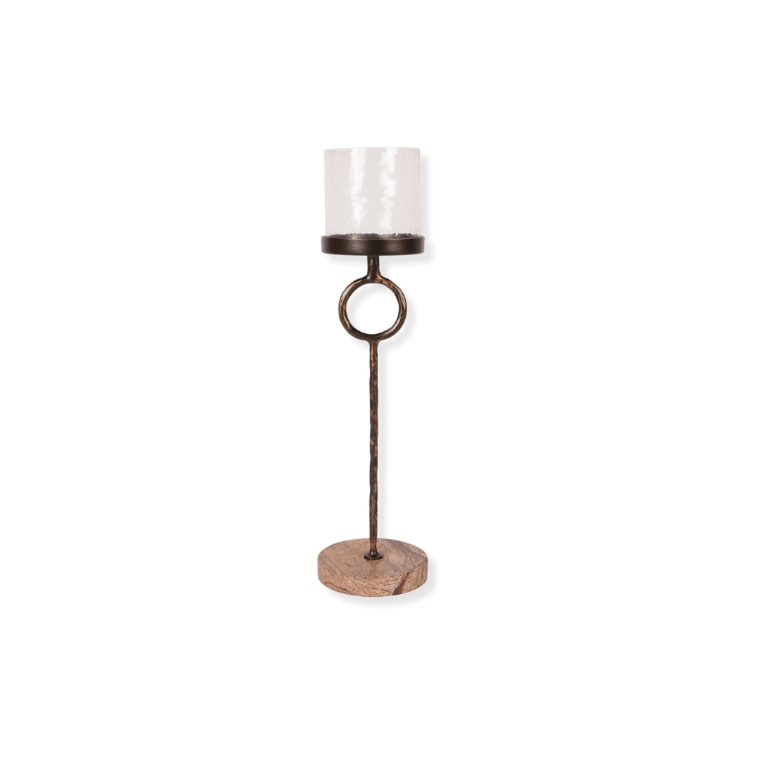 Forrest Table Hurricane Lamp Small – Fluid Home Interiors