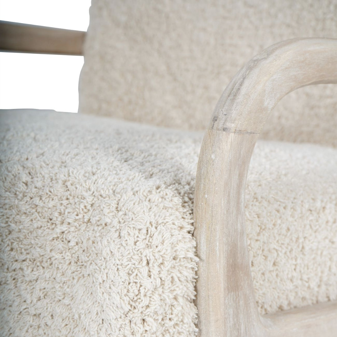 Teddy Bear Cream Occasional Chair – Fluid Home Interiors