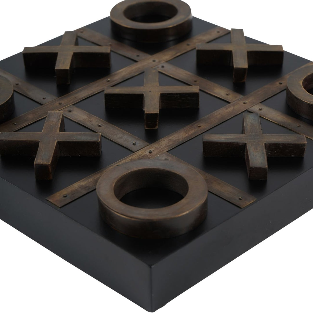 Luxe Wooden Noughts and Crosses Game – Fluid Home Interiors